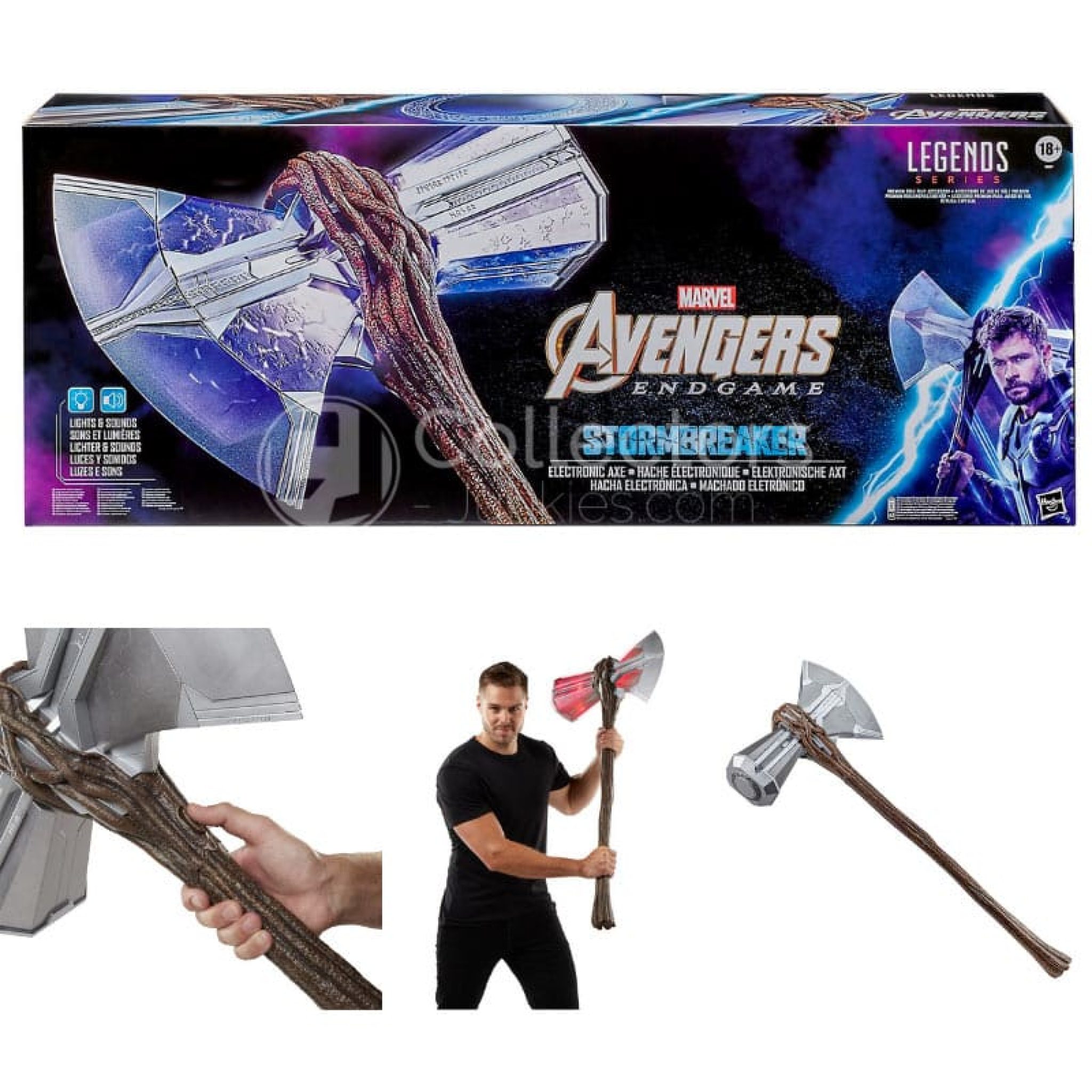 [Prime] Marvel Avengers: Endgame – Thor Stormbreaker Electronic Axe ...