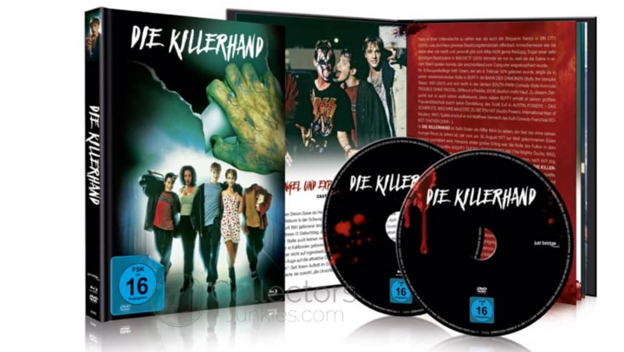 "Die Killerhand (1999)" deutsche HD Premiere auf Blu-ray im Mediabook ...