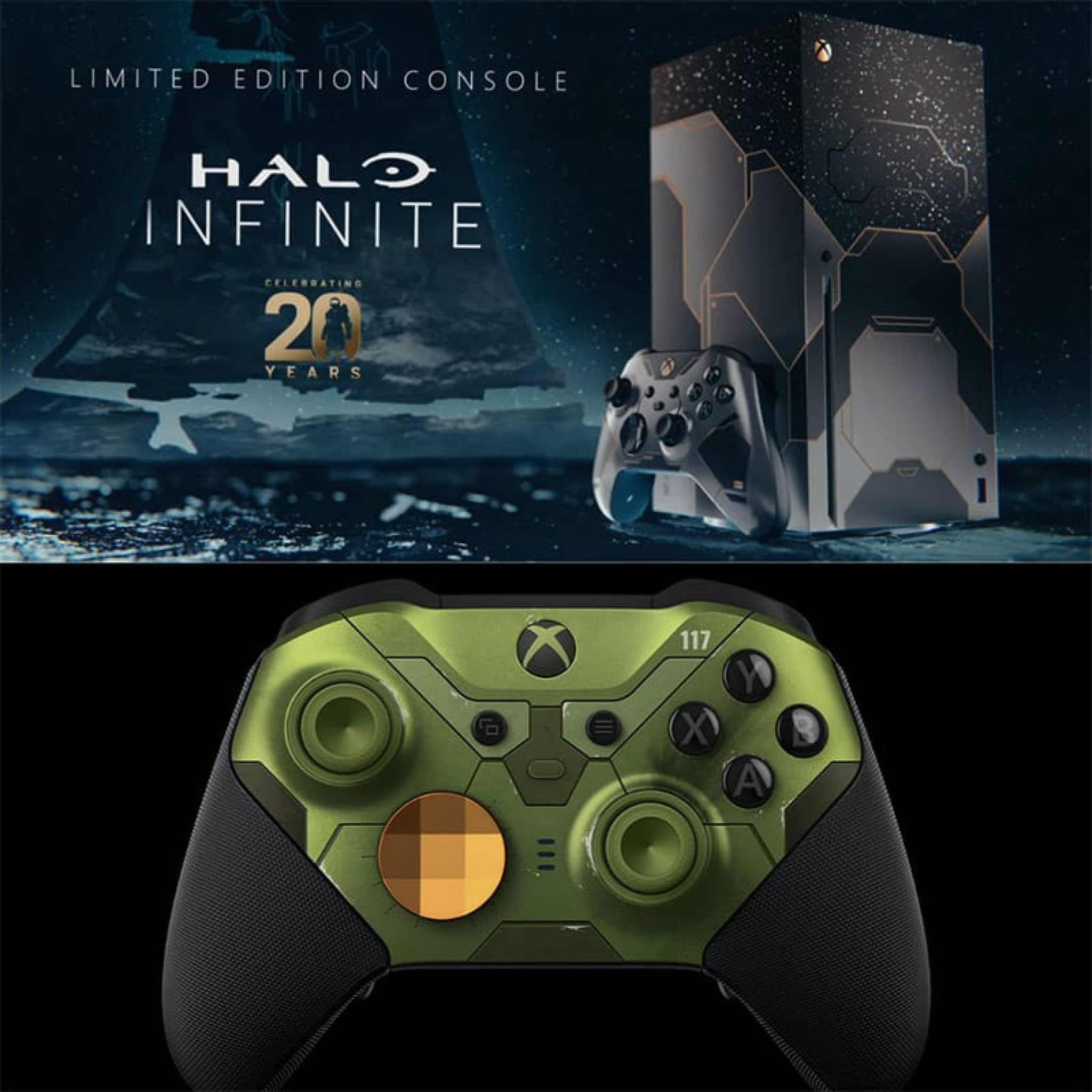 "Xbox Series X Konsole" in der limitierten Halo Infinite Edition | Xbox ...