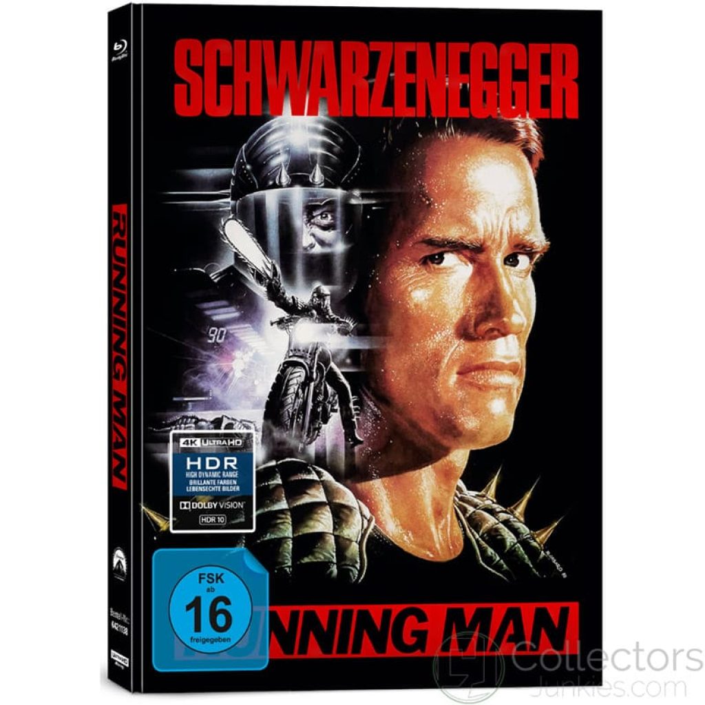 "Running Man" im 4K Mediabook inkl. neuem 4K Transfer - Update3