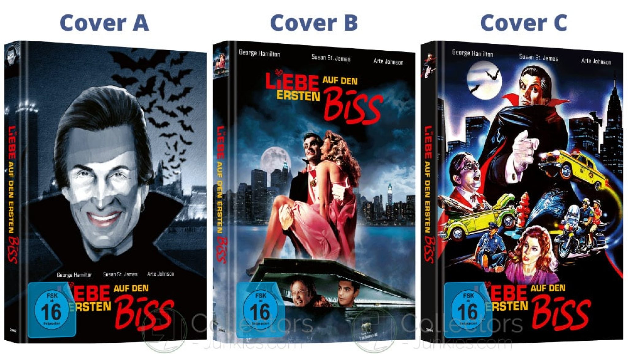 "Liebe auf den ersten Biss (1979)" ab Dezember 2021 in 3 Blu-ray Mediabooks - Update