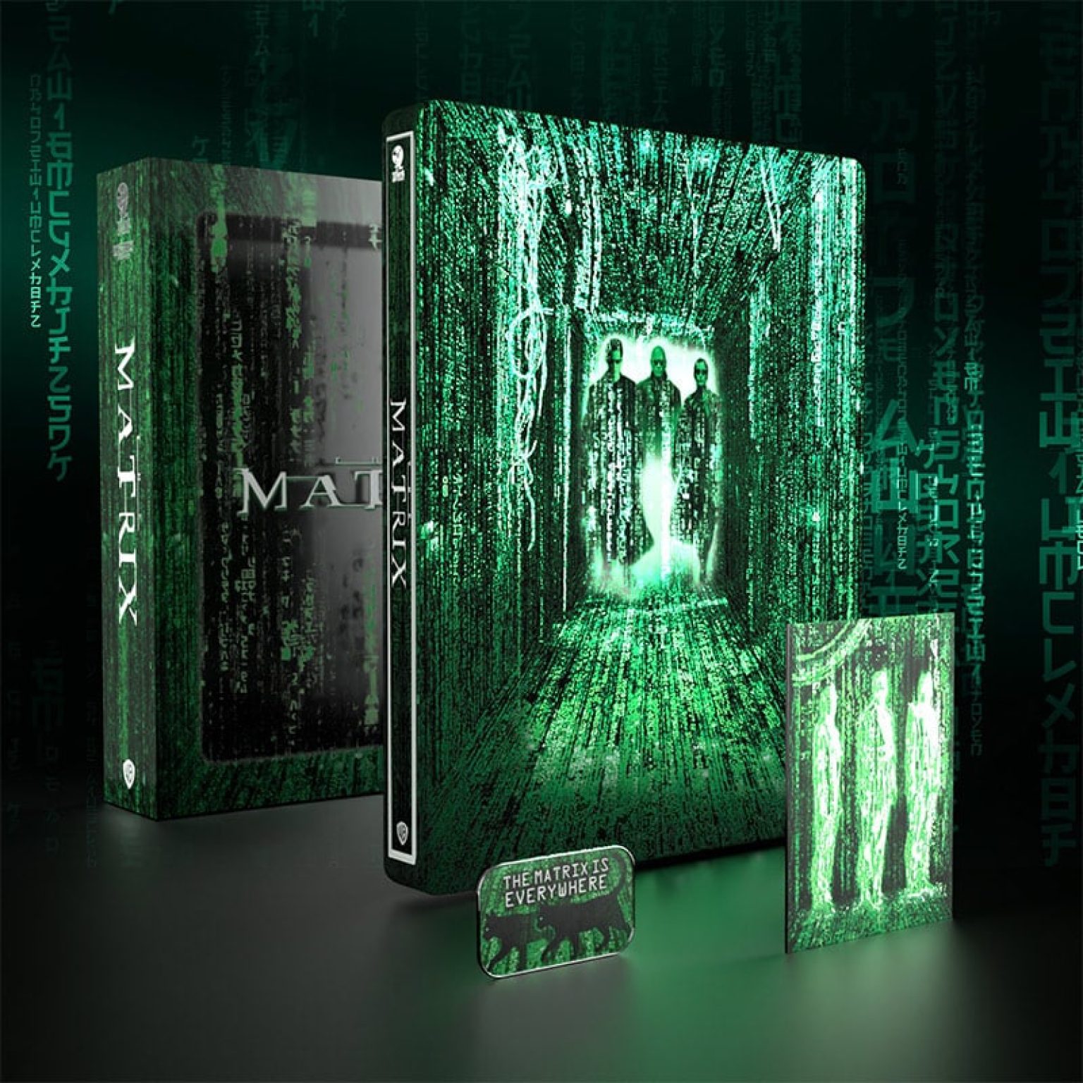 „The Matrix (1999)“ im Titans of Cult 4K Steelbook Set für 16,08€