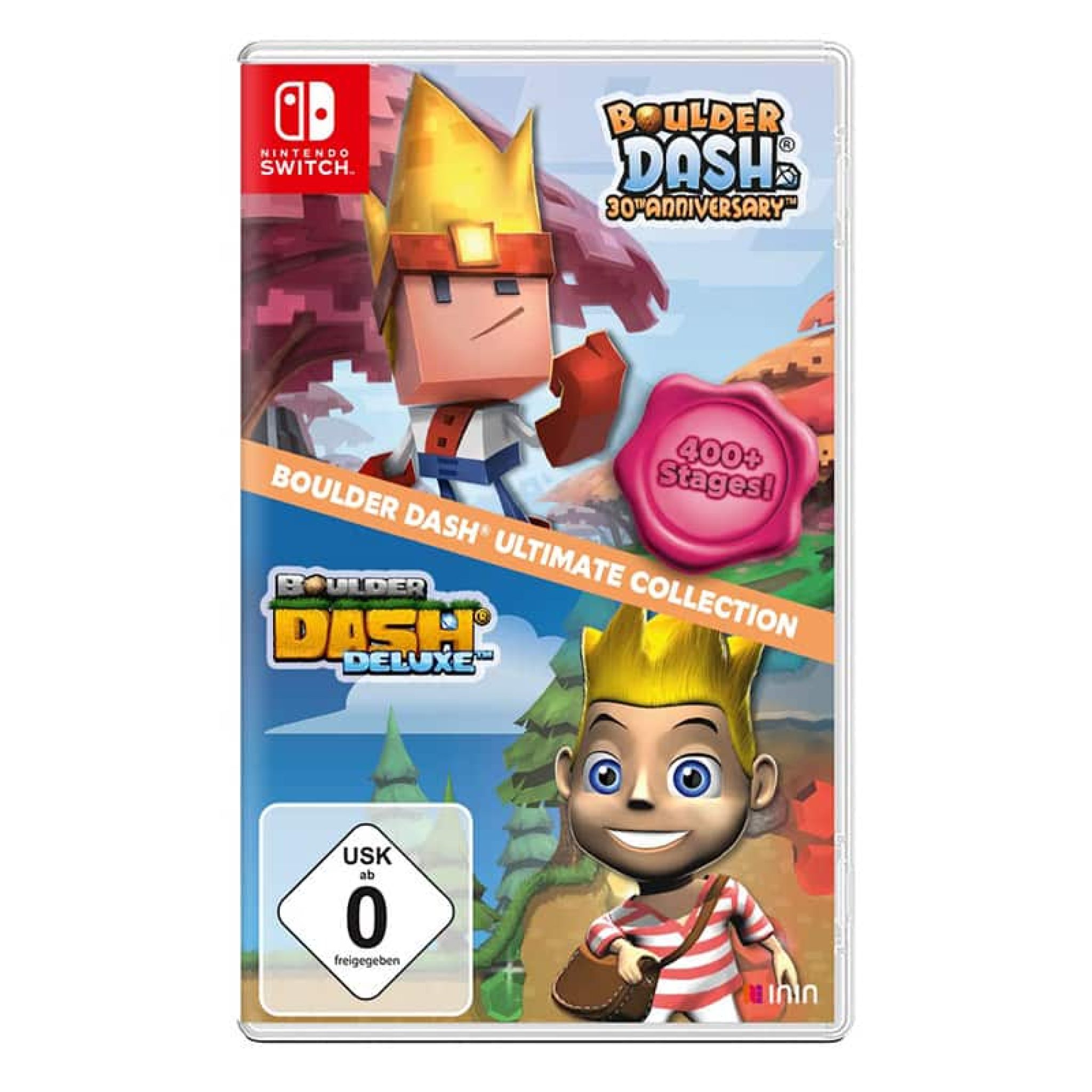 "Boulder Dash Ultimate Collection" ab Januar 2022 für die Nintendo Switch