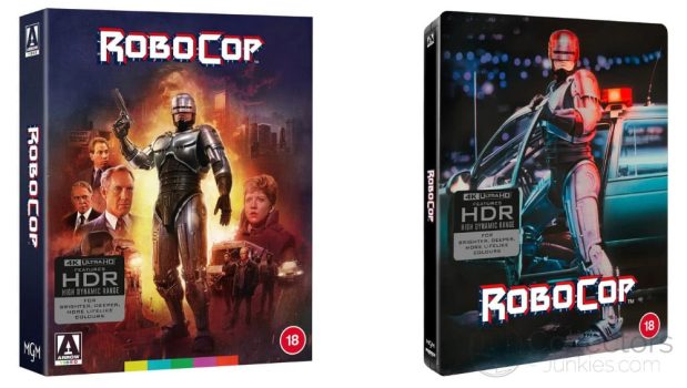 "RoboCop (1987)" ab März 2022 im 4K Steelbook & als Limited Edition (UK)