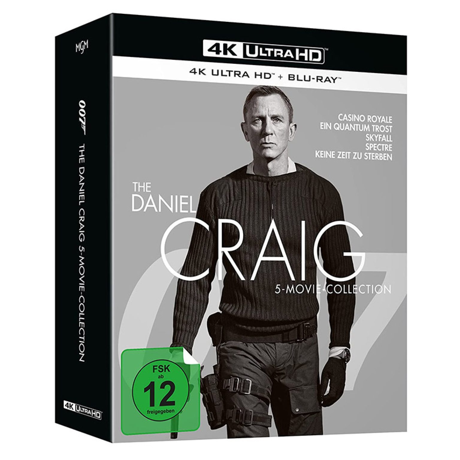 James Bond "Daniel Craig 5-Movie-Collection" auf 4K UHD für 49,97€