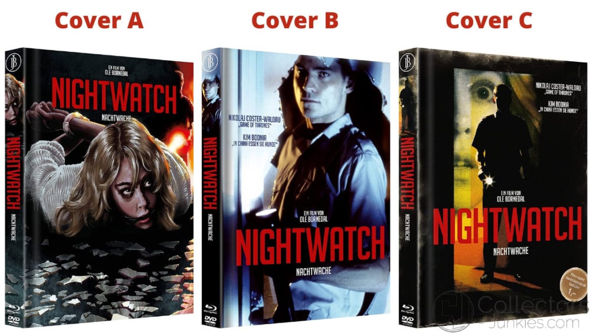 "Nightwatch - Nachtwache" ab April 2022 in 3 Blu-ray Mediabooks