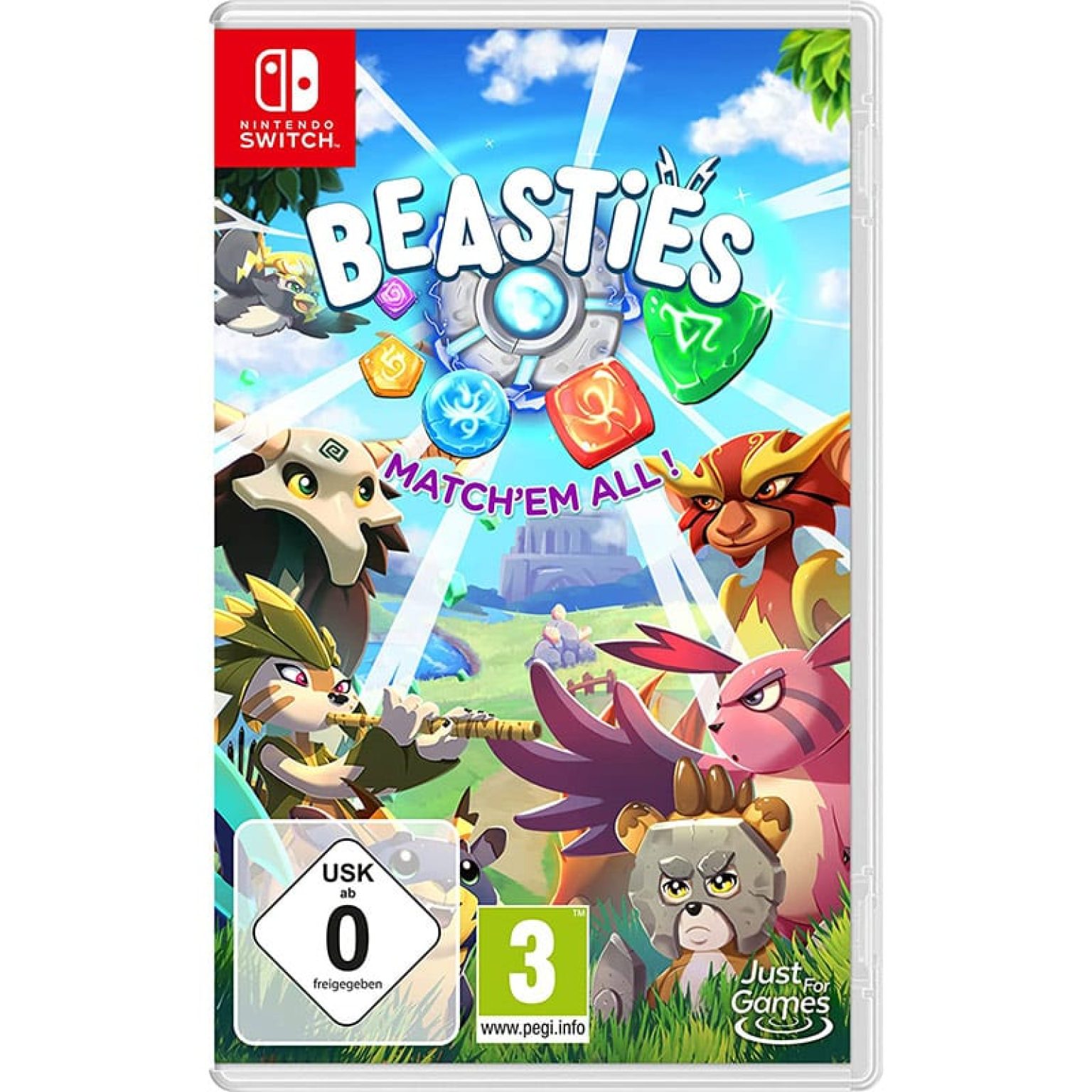 "Beasties" ab Juli 2022 für die Nintendo Switch