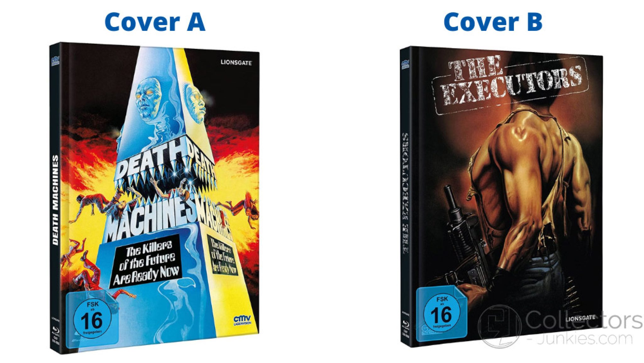 "Death Machines (The Executors)" ab Oktober 2022 in 2 Blu-ray ...