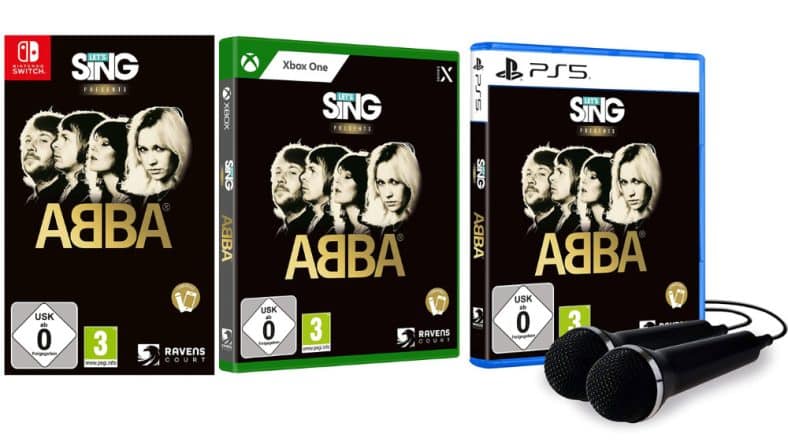 Let's Sing ABBA ab Oktober 2022 für Playstation 5/4, Xbox Series X/ One ...