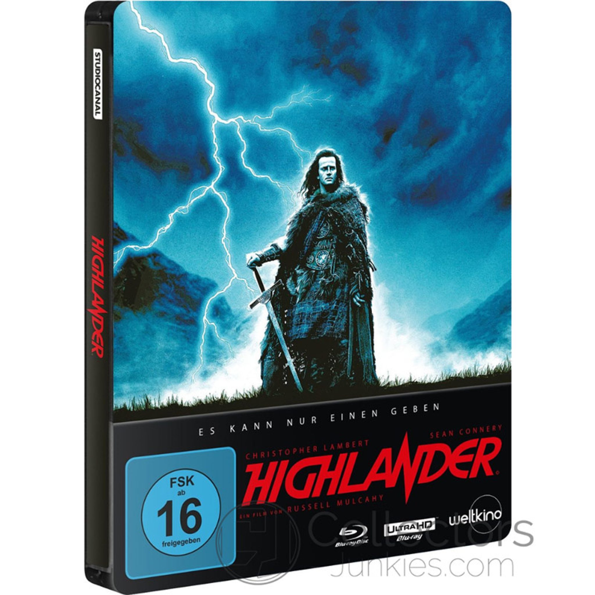 [Prime] „Highlander (1986)“ im 4K Steelbook für 23,97€