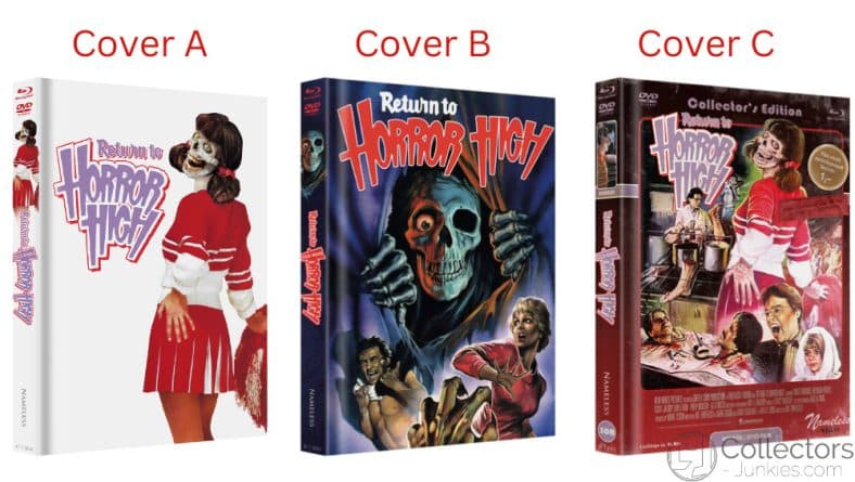 "Return to Horror High" ab Oktober in 3 Blu-ray Mediabooks - Update