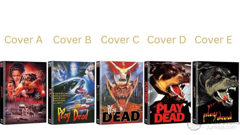 "Play Dead (1983)" ab November 2022 in 5 Blu-ray Mediabooks