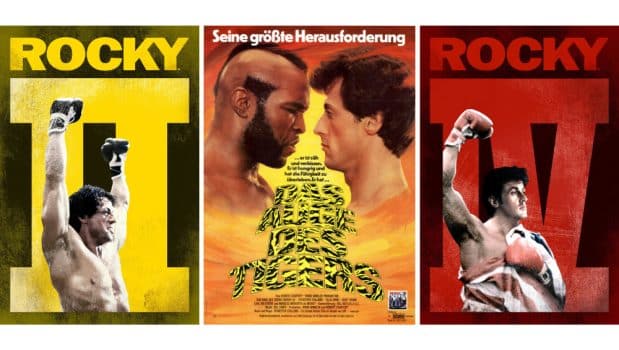 "Rocky II-IV" ab Februar 2023 jeweils auf 4K UHD (UK)