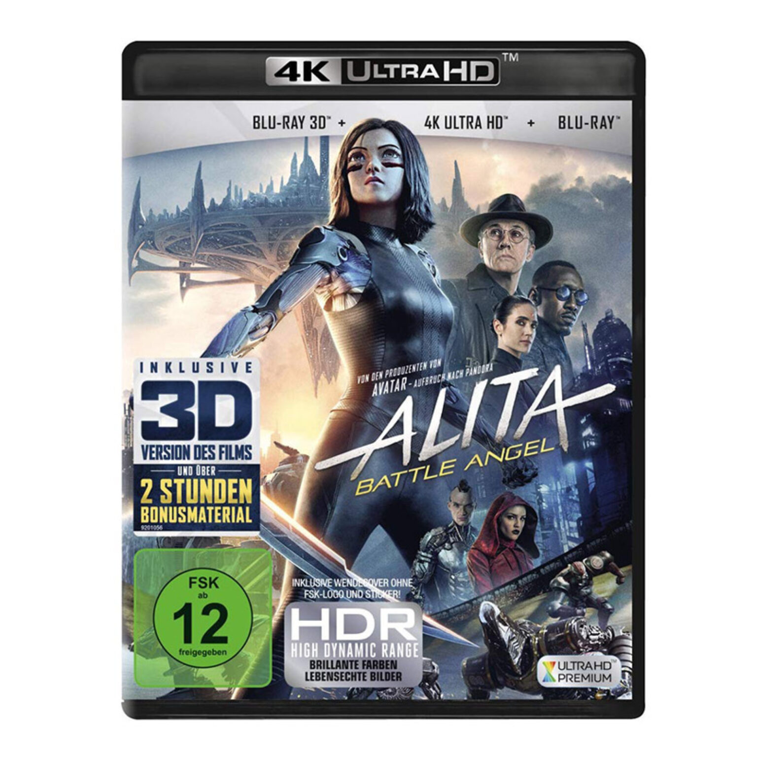 [Prime] „Alita – Battle Angel“ 4K/3D/2D für 16,97€