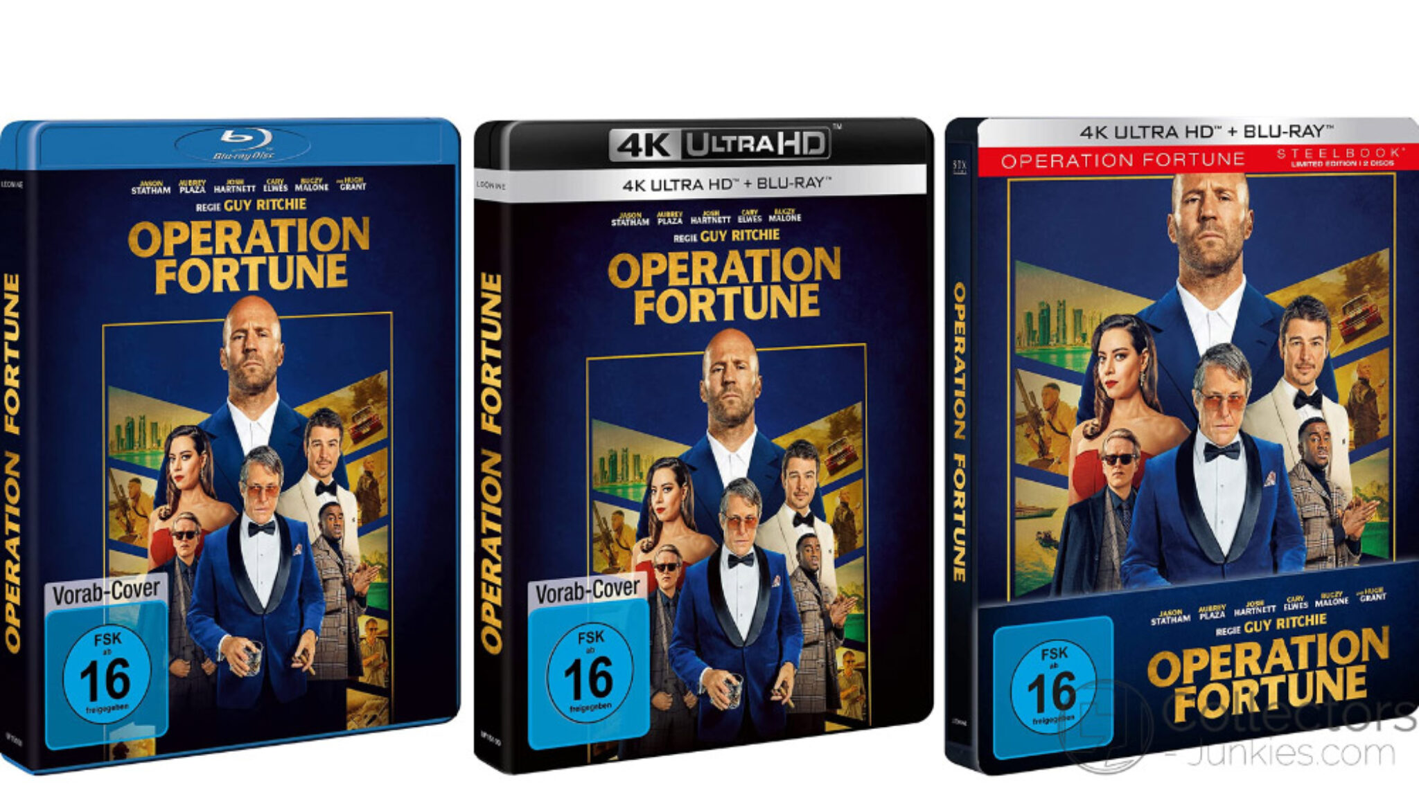 "Operation Fortune" ab April 2023 im 4K Steelbook & Standard Varianten ...