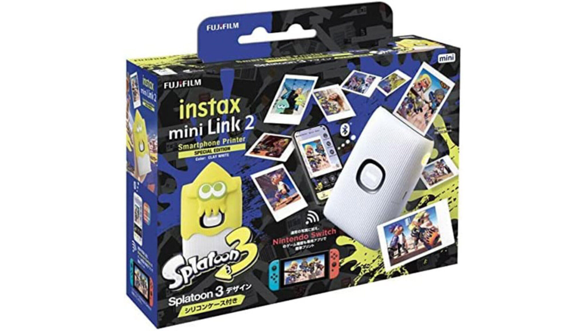 instax Mini Link 2 Smartphone Printer ab 2023 in der "Splatoon 3" Edition