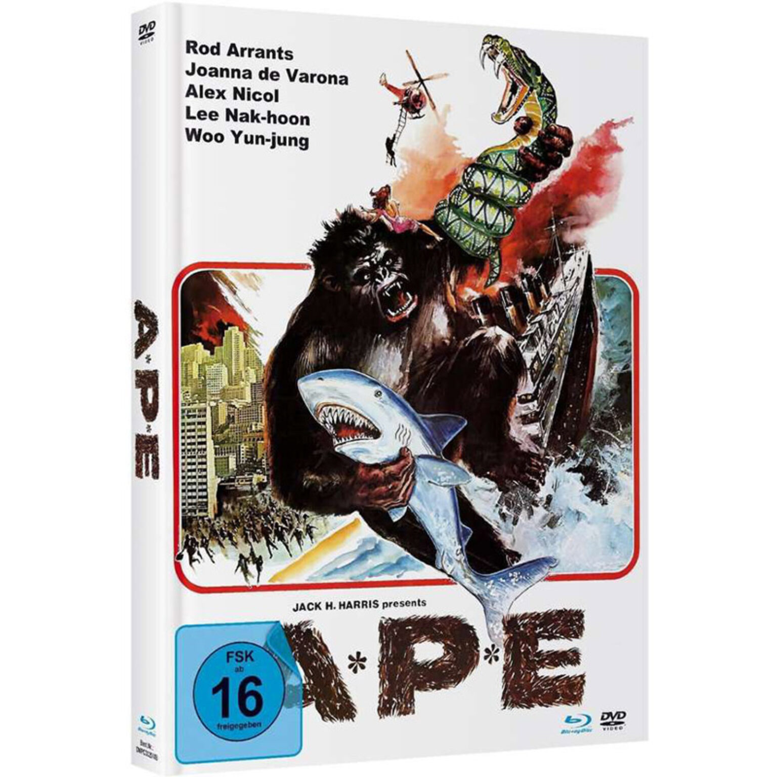 "A*P*E (1976)" ab April 2023 im Blu-ray Mediabook - Update
