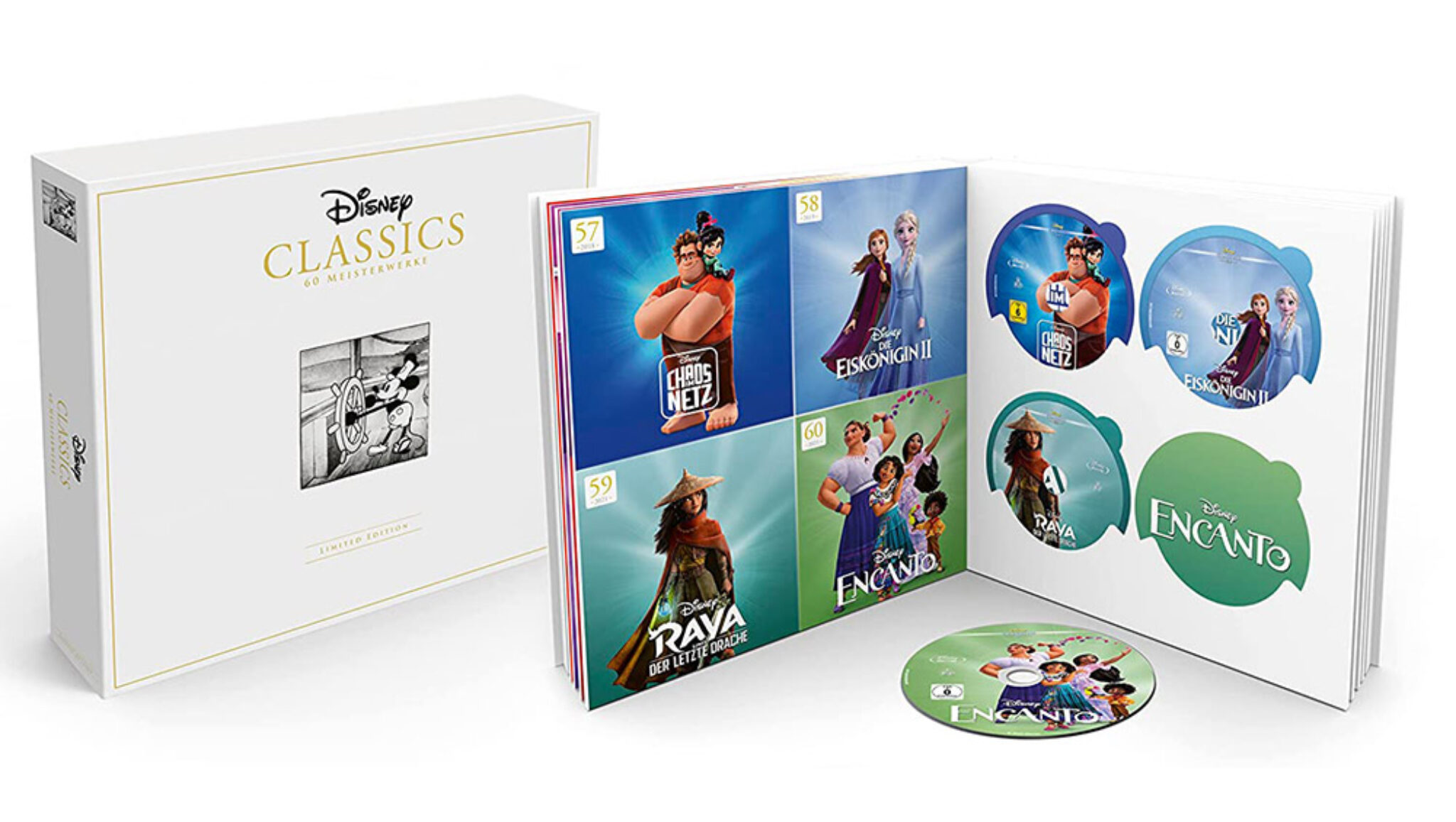 Disney Classics Collection – 60 Filme Collectors Edition (51 Blu-rays ...