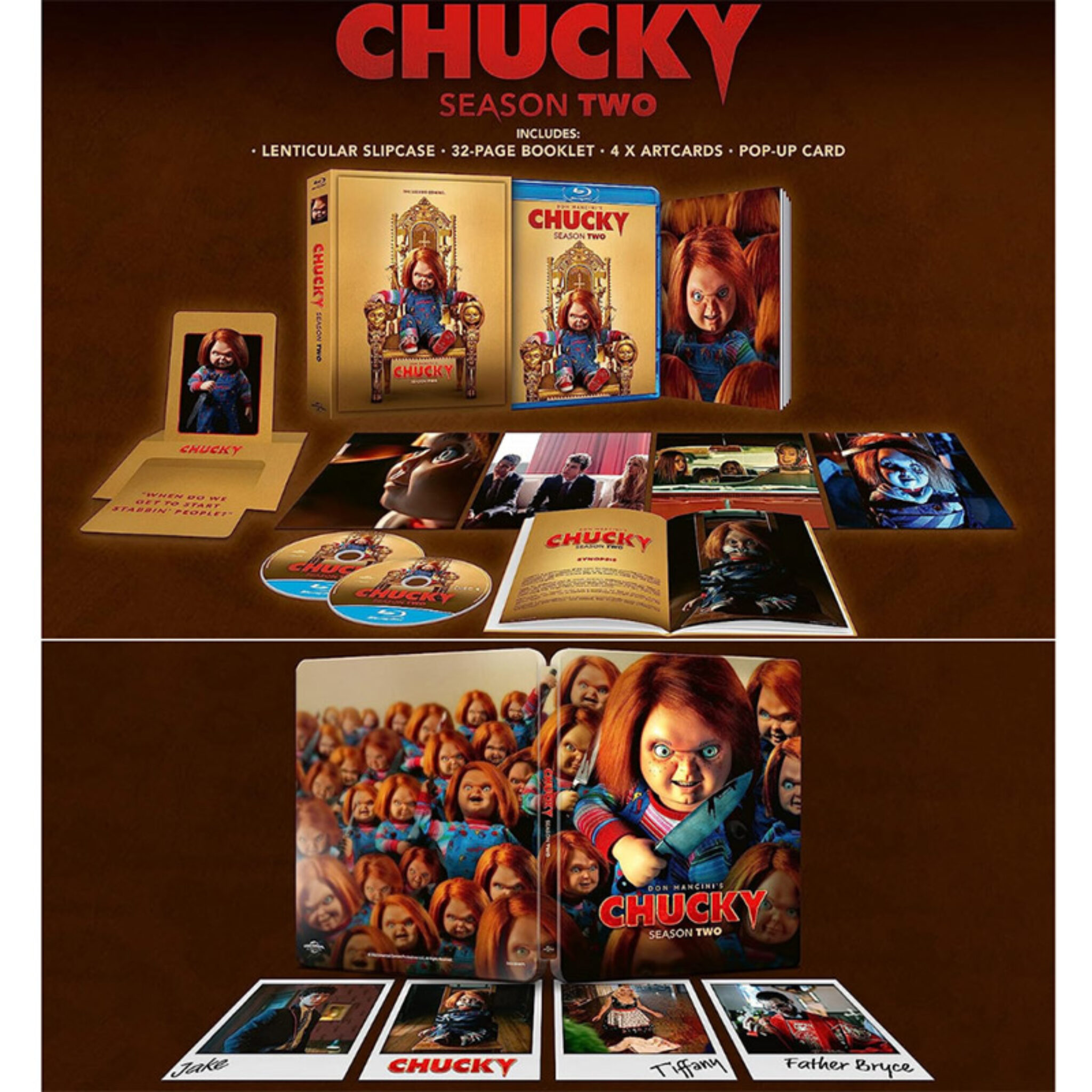„Chucky (2021)“ Staffel 2 ab Mai 2023 im Blu-ray Steelbook & als Special Edition