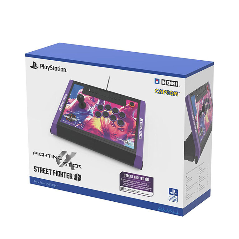 HORI "Fighting Stick Alpha" (Street Fighter 6 Edition) ab Juni 2023