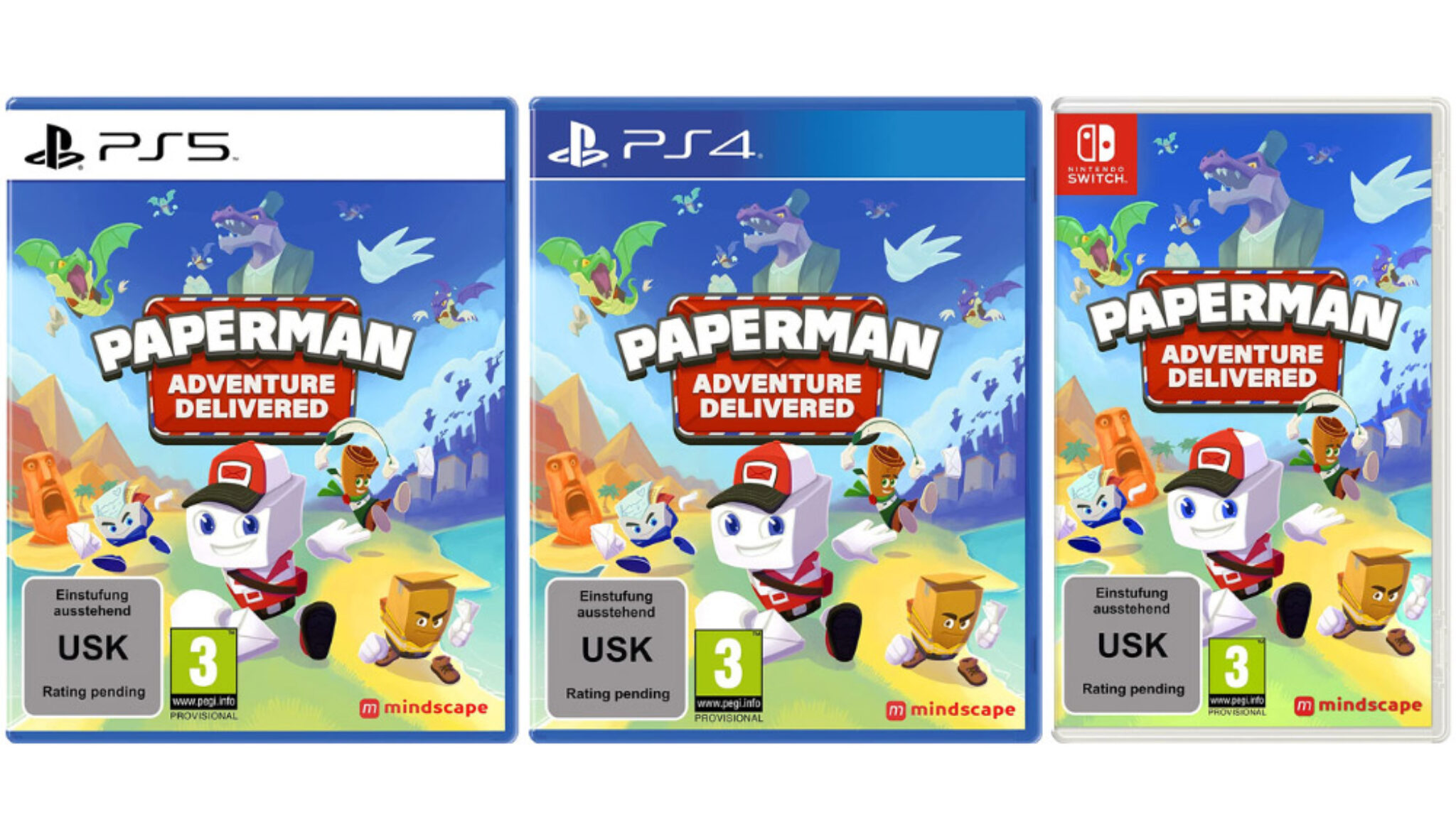 "Paperman: Adventure Delivered" ab September 2023 für Playstation 5/4 ...