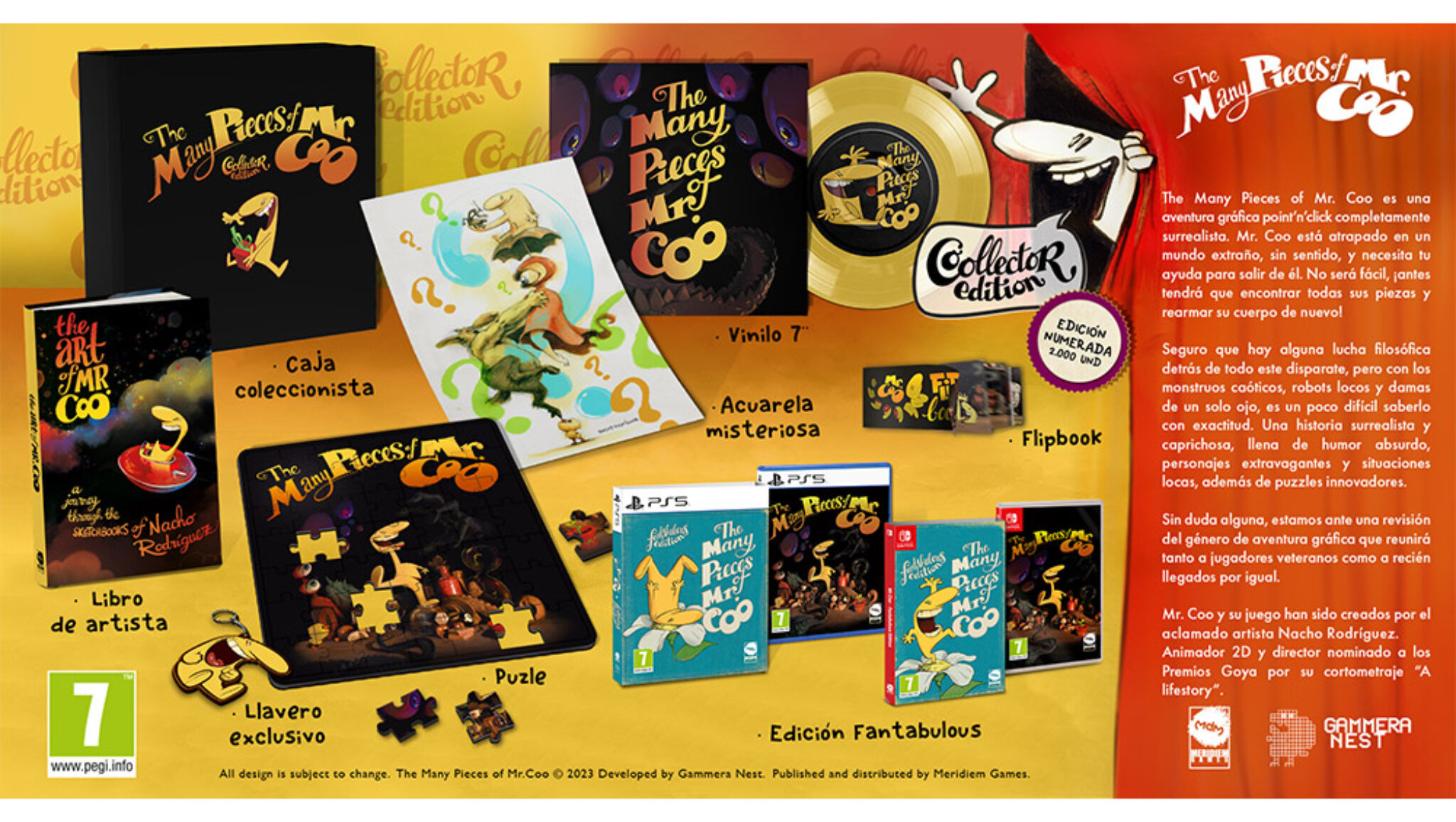 "The Many Pieces of Mr. Coo" Collectors Edition & Fantabulous Edition ...