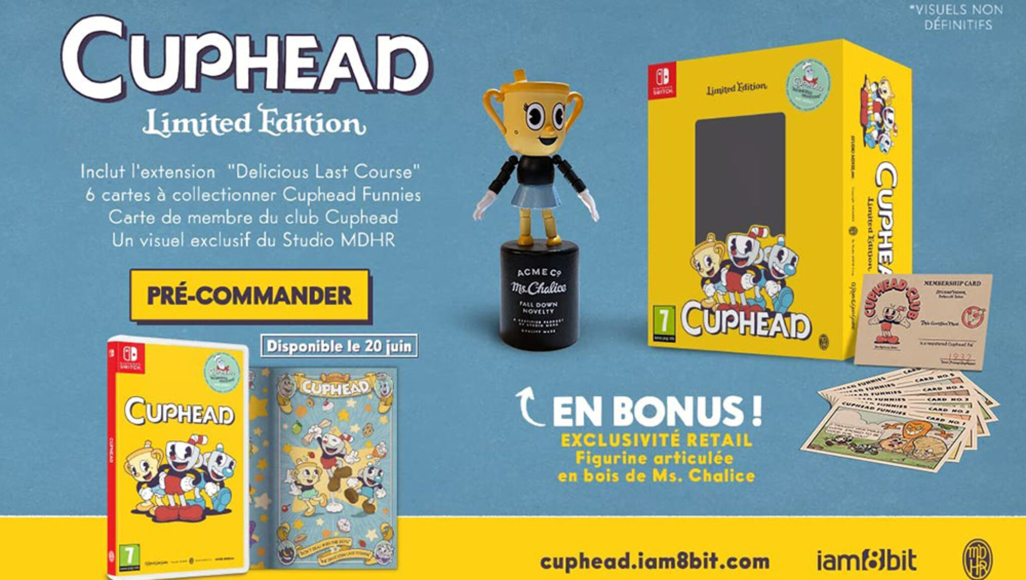 "CUPHEAD" ab Juli 2023 als Limited Edition für die Nintendo Switch ...
