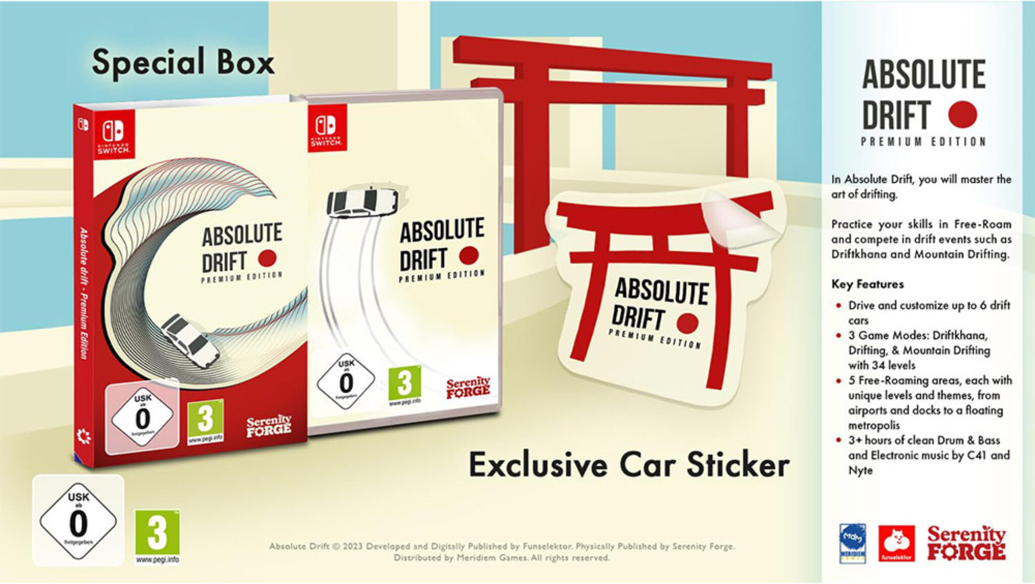 "Absolute Drift" ab September 2023 als Premium Edition für Nintendo ...