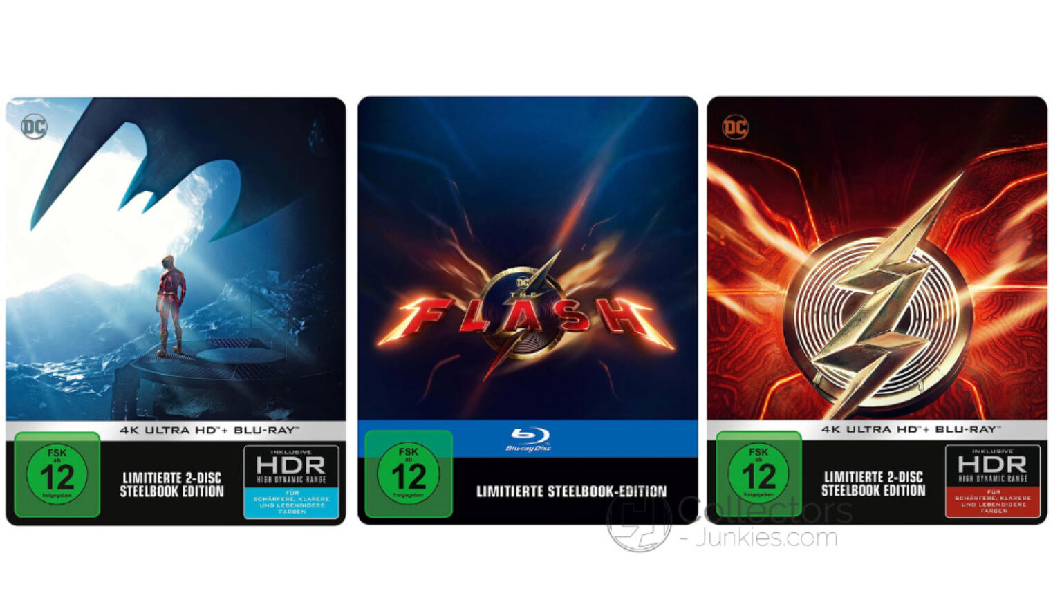 "The Flash (2023)" ab 4. Quartal im 4K- & HD-Steelbook & Standard ...