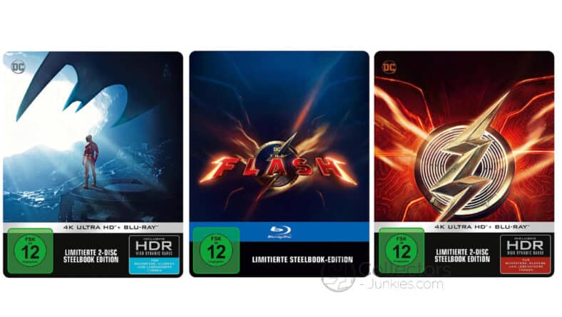 "The Flash (2023)" ab 4. Quartal im 4K- & HD-Steelbook & Standard ...