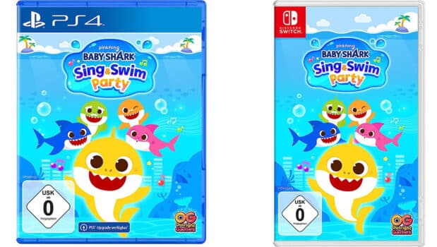 "Baby Shark - Sing & Swim Party" ab September 2023 für Nintendo Switch ...
