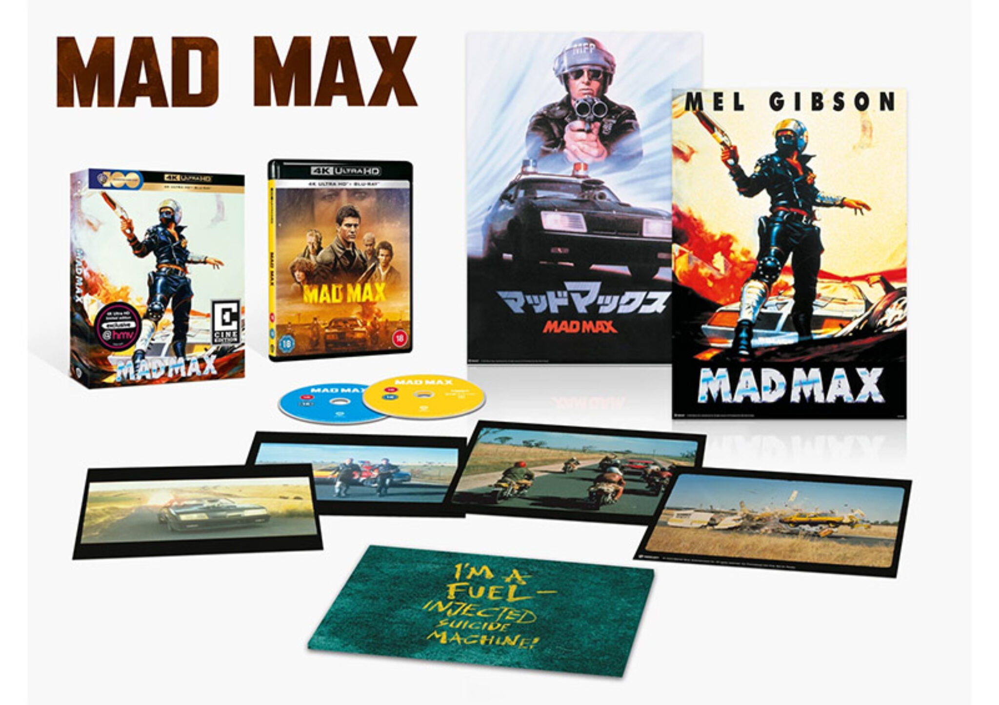 "Mad Max 1 - 3" ab 3. Quartal 2023 jeweils als 4K Cine Edition