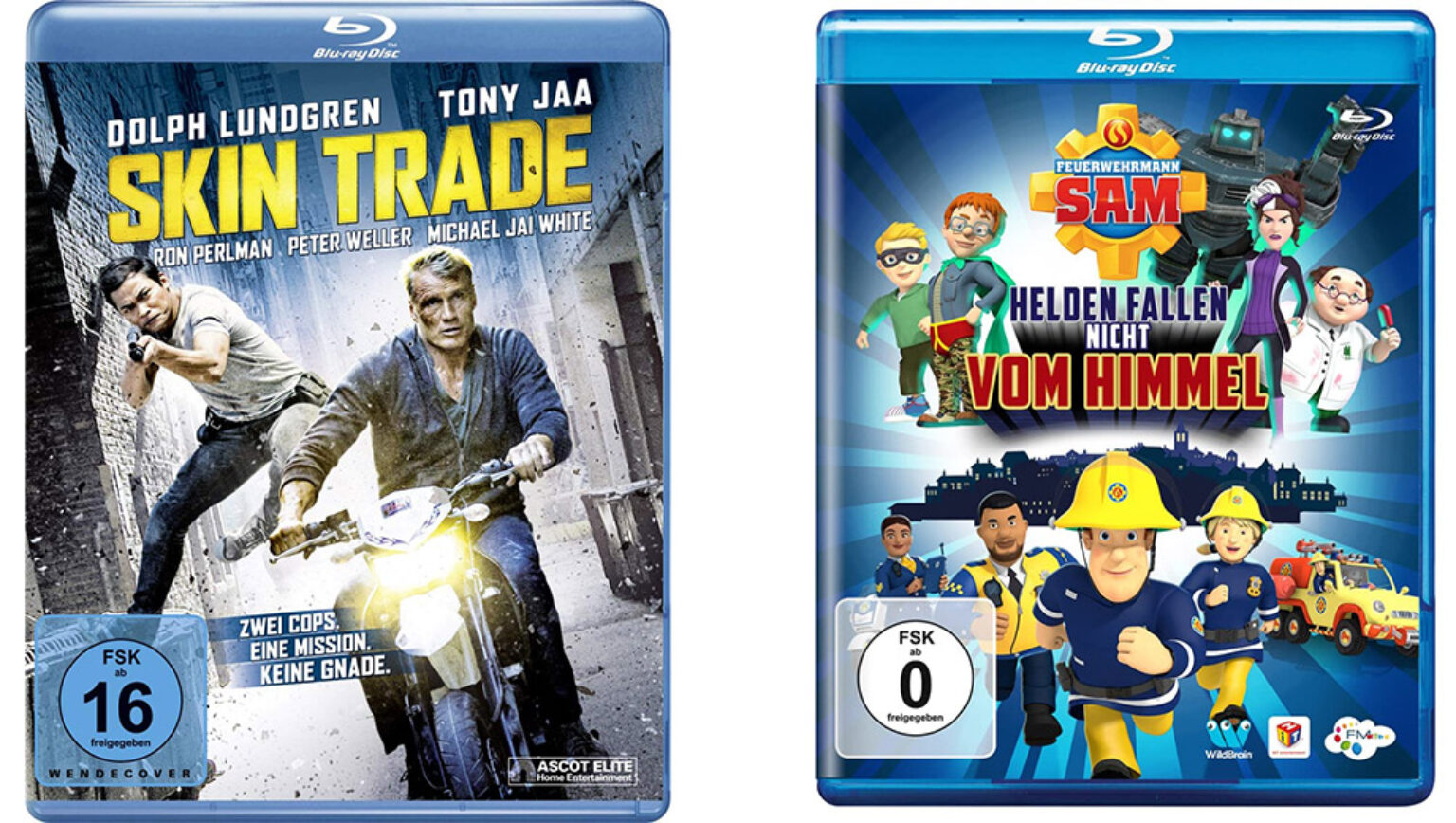 "Skin Trade" Blu-ray für 2,50€ & "Feuerwehrmann Sam - Helden fallen nicht vom Himmel (Kinofilm ...