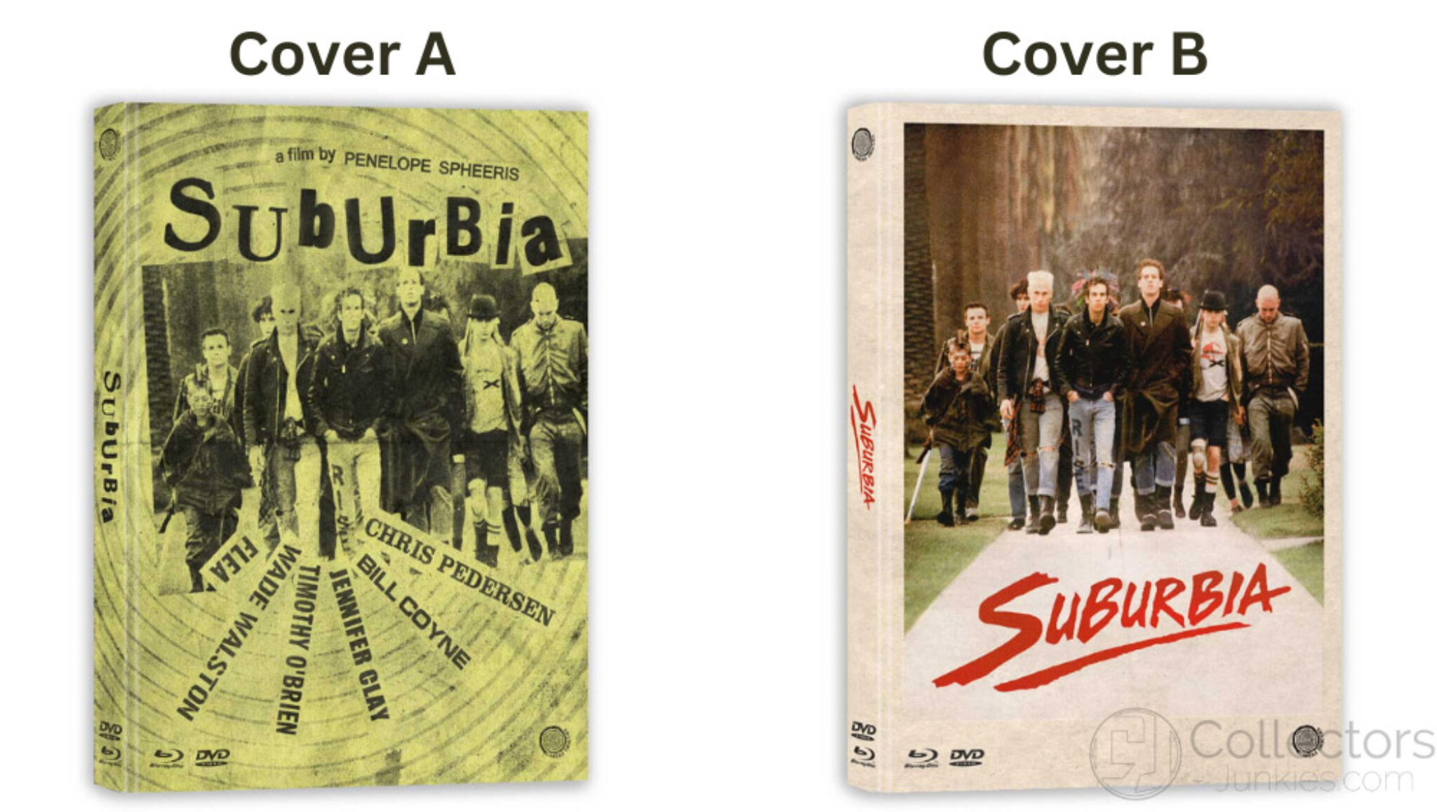 "Suburbia - Rebellen der Straße (1984)" ab August 2023 in 2 Blu-ray Mediabooks - Update