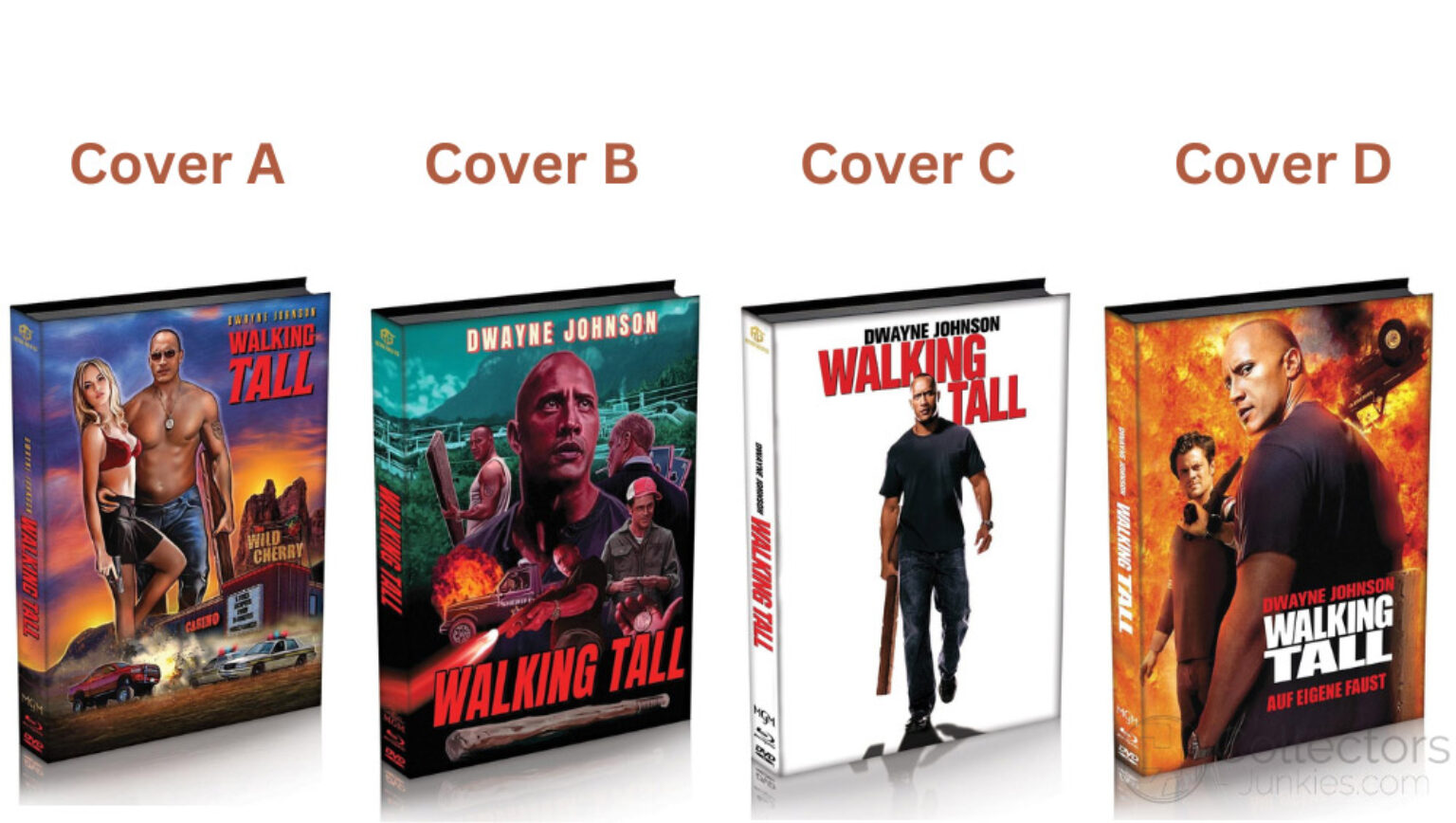 "Walking Tall - Auf eigene Faust" ab 2023 in 4 wattierten Blu-ray ...