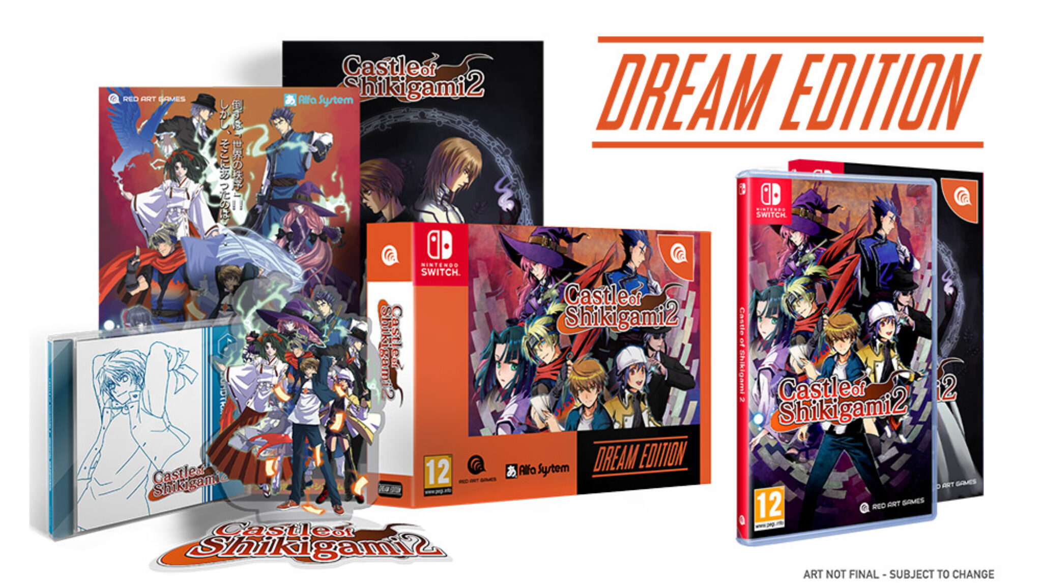 "Castle of Shikigami 2" Collectors Edition, Deluxe Edition & Standard ...