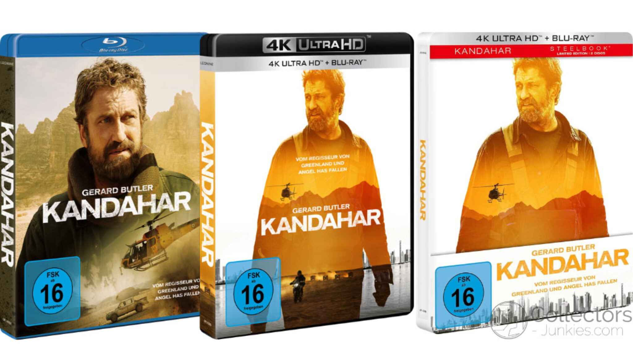 "Kandahar" 4K Steelbook & Standard Varianten auf 4K UHD, Blu-ray & DVD ...