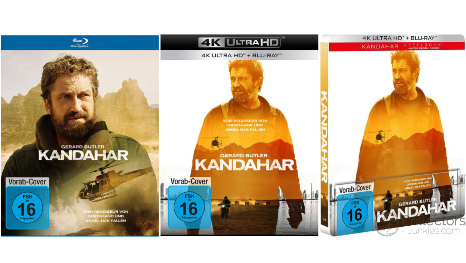 "Kandahar" 4K Steelbook & Standard Varianten auf 4K UHD, Blu-ray & DVD ...