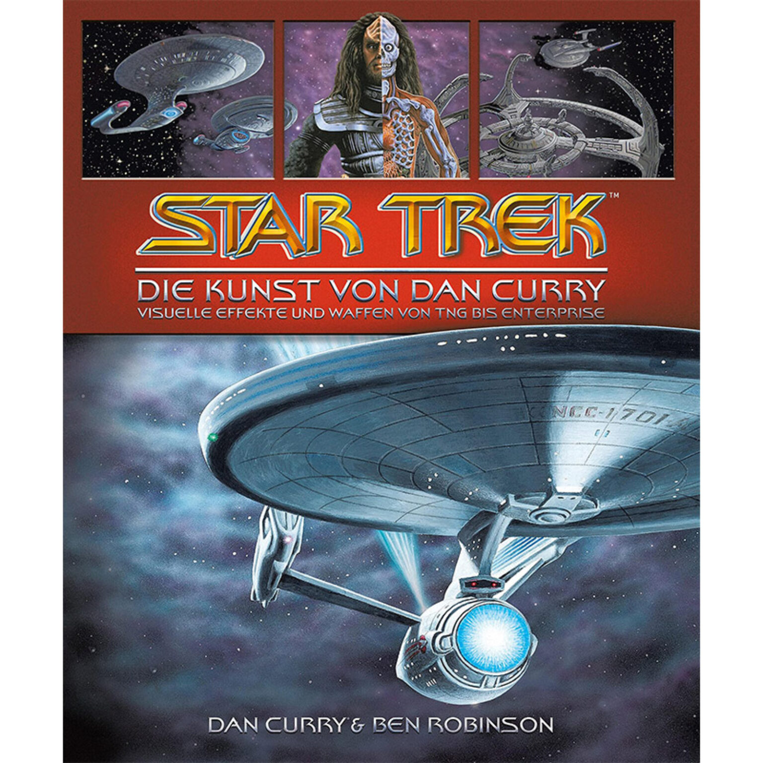 Star Trek "Die Kunst von Dan Curry" in der gebundenen Ausgabe ab ...