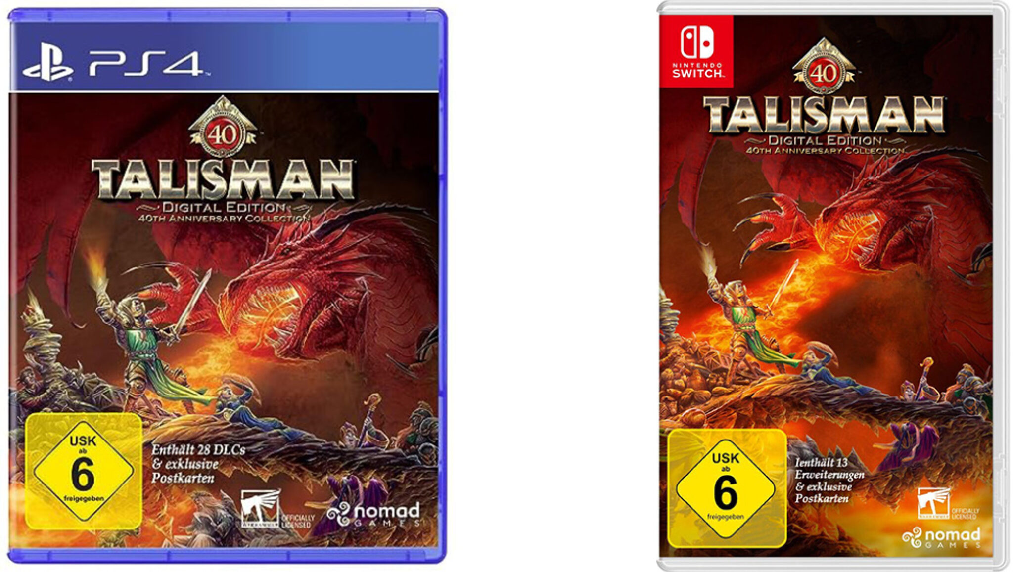 "Talisman" 40th Anniversary Edition ab September 2023 für Playstation 4 ...