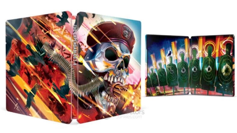 "The Expendables 1-4" im 4K Steelbook ab 1. Quartal 2024 (US)