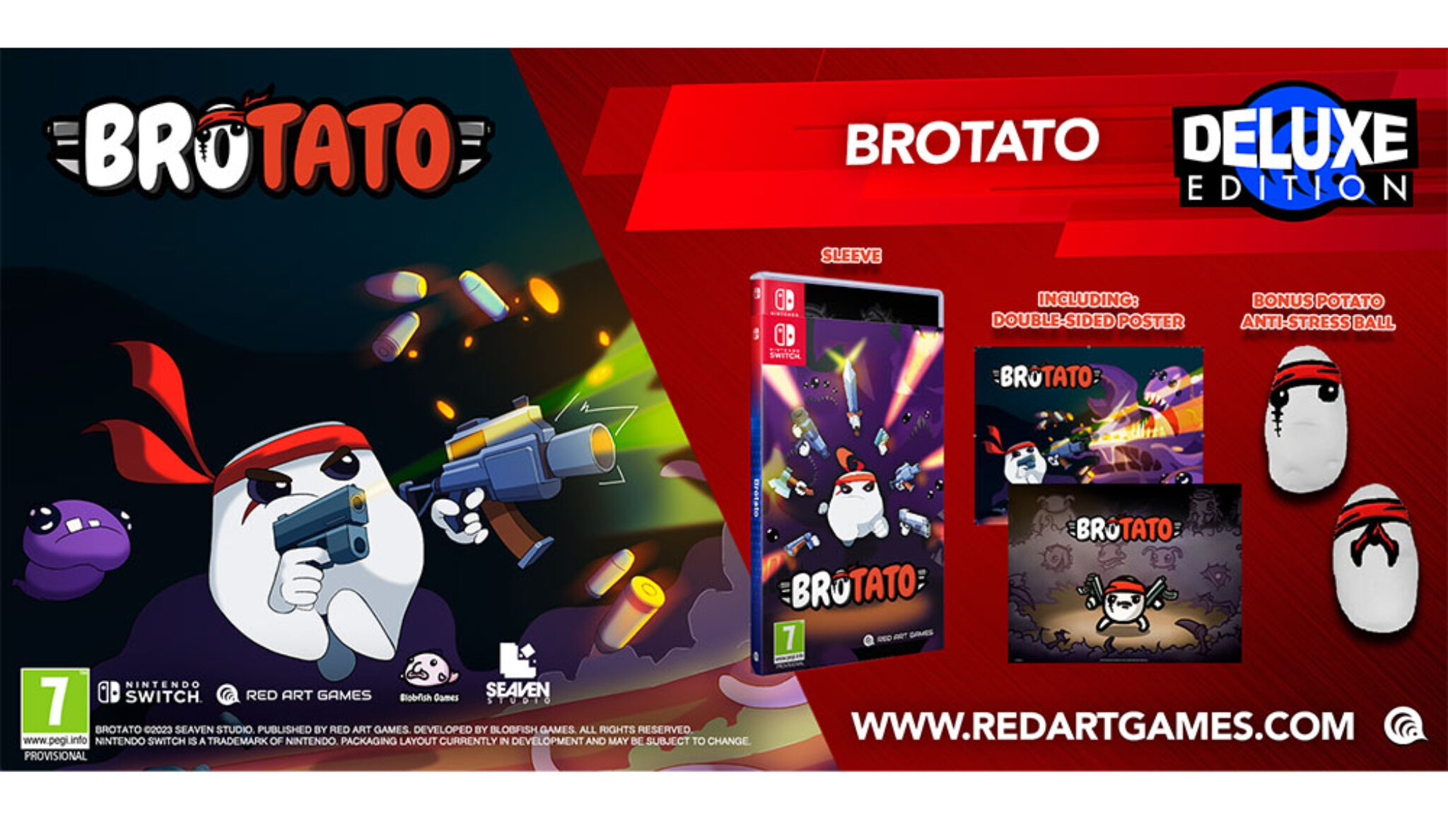 "Brotato" Deluxe Edition für die Nintendo Switch ab Q2 2024