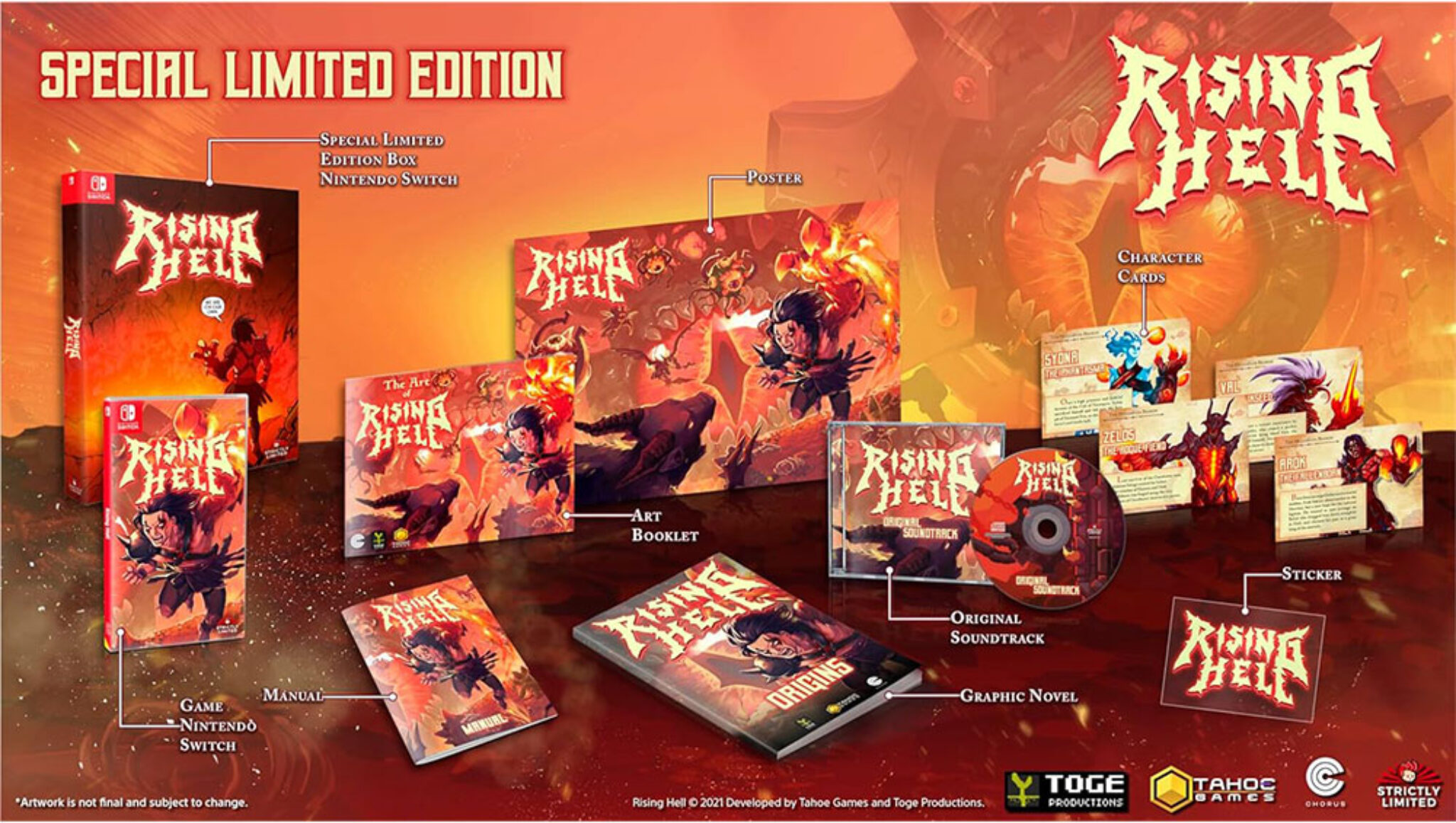 "Rising Hell" in der Special Limited Edition für die Nintendo Switch ...