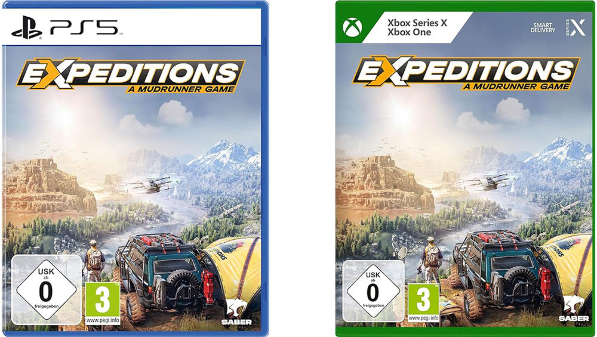 "Expeditions: A MudRunner Game" für die Playstation 5/4, Xbox Series X ...
