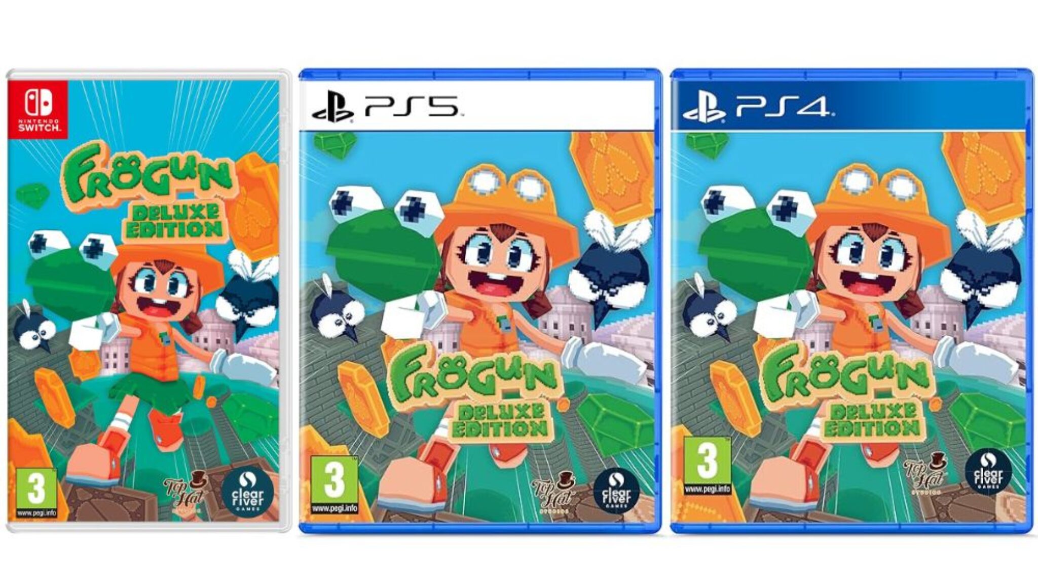 "Frogun" Deluxe Edition für die Playstation 5/4 & Nintendo Switch ab ...