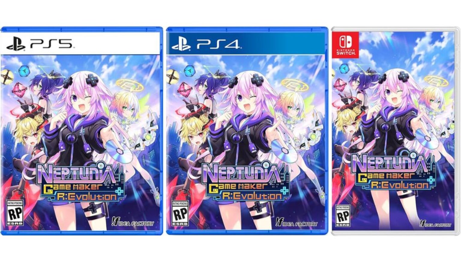 "Neptunia Game Maker R:Evolution" Day One Edition & Limited Edition für ...