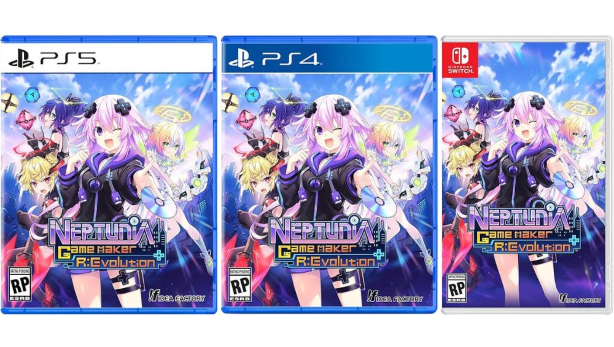 "Neptunia Game Maker R:Evolution" Day One Edition & Limited Edition für ...