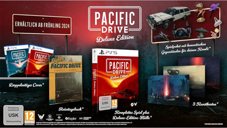 „Pacific Drive“ Deluxe Edition für die Playstation 5 für 29,99€