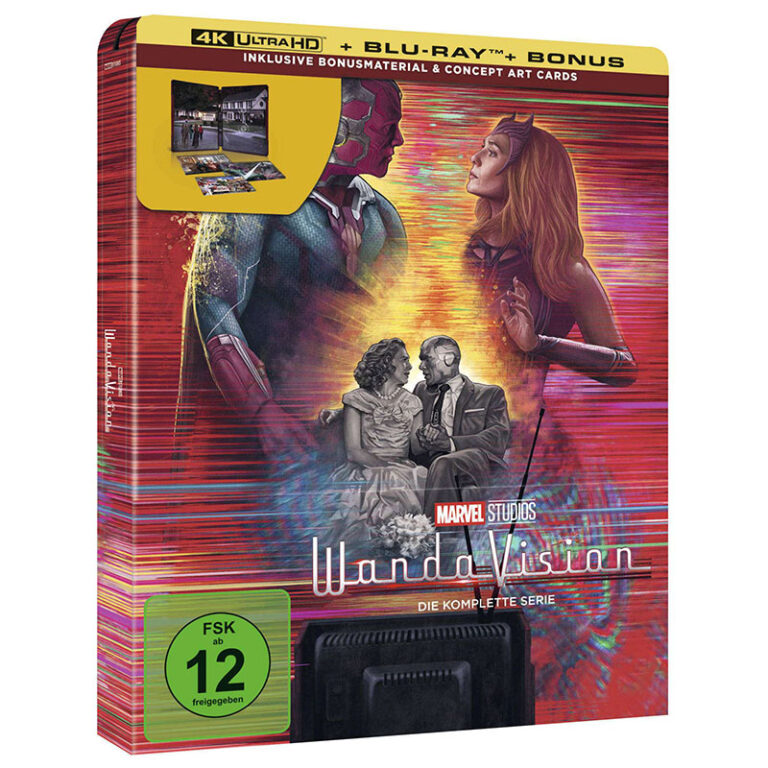 "WandaVision: The Complete Series" im 4K Steelbook ab 1. Quartal 2024 ...