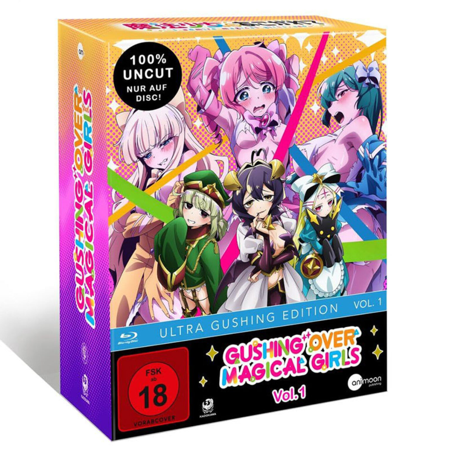 "Gushing over Magical Girls" Vol. 1 ab August 2024 im Mediabook auf Blu-ray & DVD - Update2